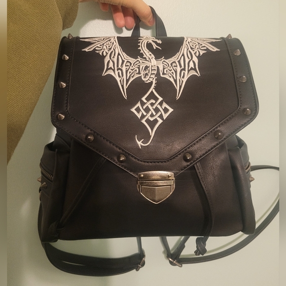 Dolls Kill | Bags | Nwot Dolls Kill Widow Dragon Backpack | Poshmark